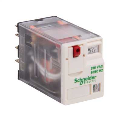 Schneider Telemecanique 14 Pin 230V AC 6A Miniature Plug In Relay with ...