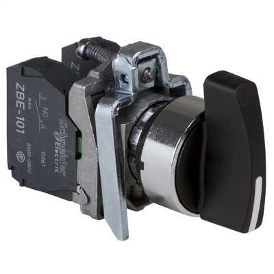 Schneider Telemecanique Harmony XB4 Selector Switch 3 Position Stay Put ...