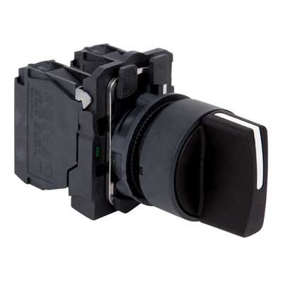 Schneider Telemecanique 3 Position 2 NO Spring Return Selector Switch ...