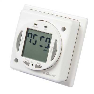 Timeguard 24 Hour 7 Day Compact Electronic Immersion Heater Timeswitch ...