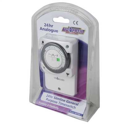 Timeguard 24 Hour 16A Slimline General Purpose Timeswitch (NTT05) | CEF