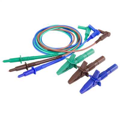 TIS 3 Wire Test Lead Set with Probes and Crocodile Clips (TIS173DB) | CEF