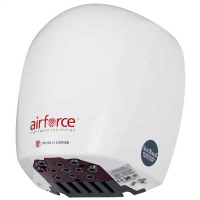 PHS Warner Howard 1.1kW Airforce Hand Dryer White (BC0323) | CEF