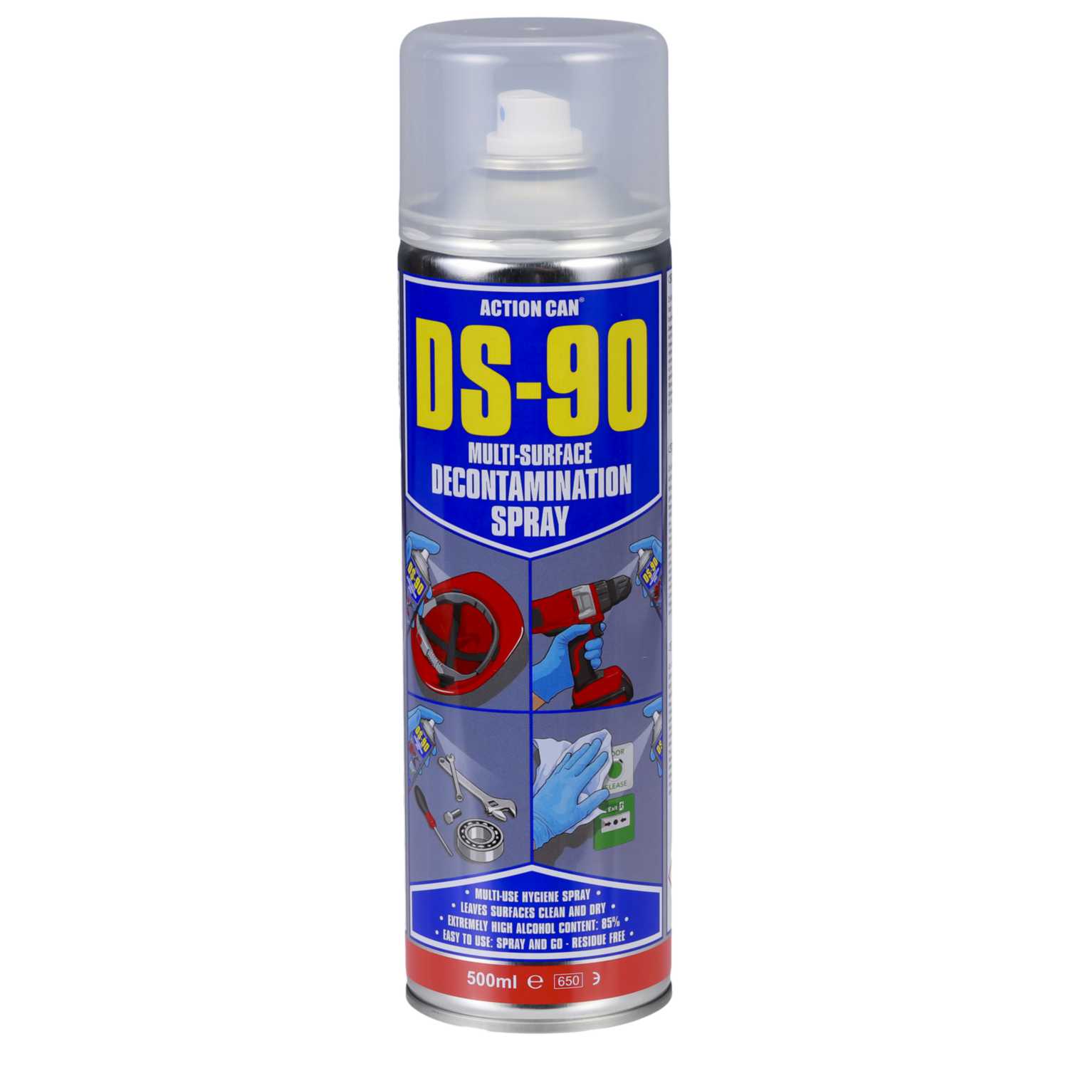 Action Can Multi-Purpose Decontamination Spray 500ml (33341) | CEF
