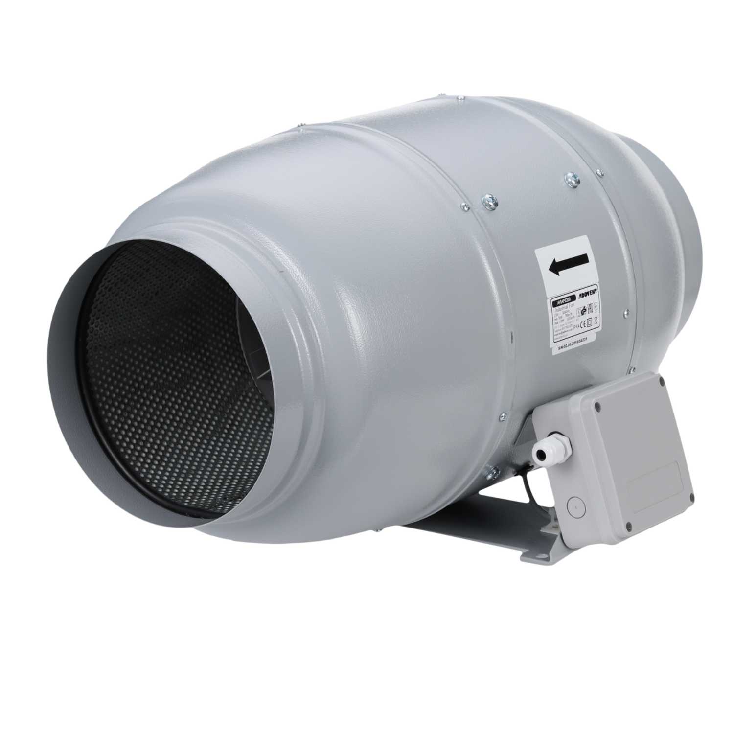 Addvent 150mm 6" Acoustic In-Duct Fan (AVIAMI150) | CEF