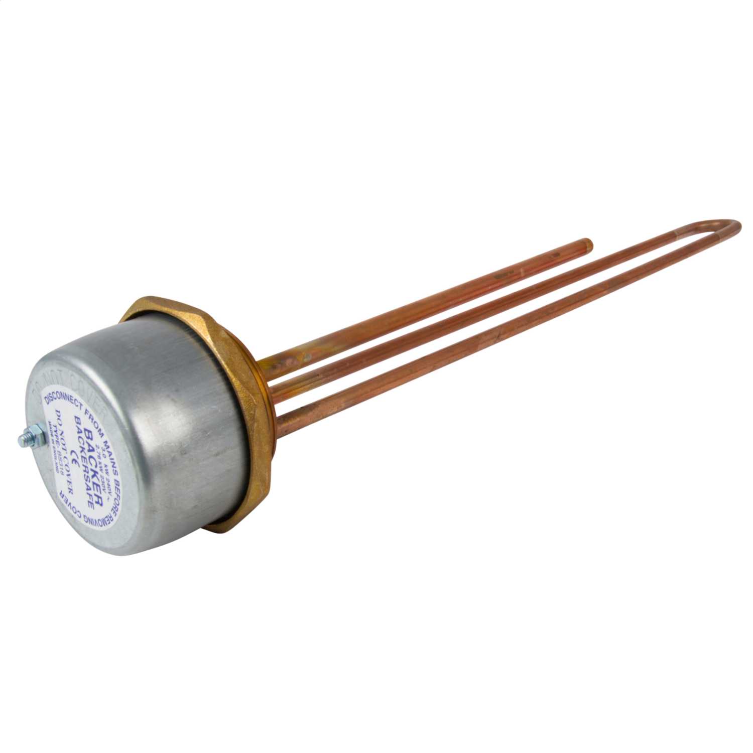 Backer 18" Copper Immersion Heater with Thermostat (PACK 318/15TM) | CEF