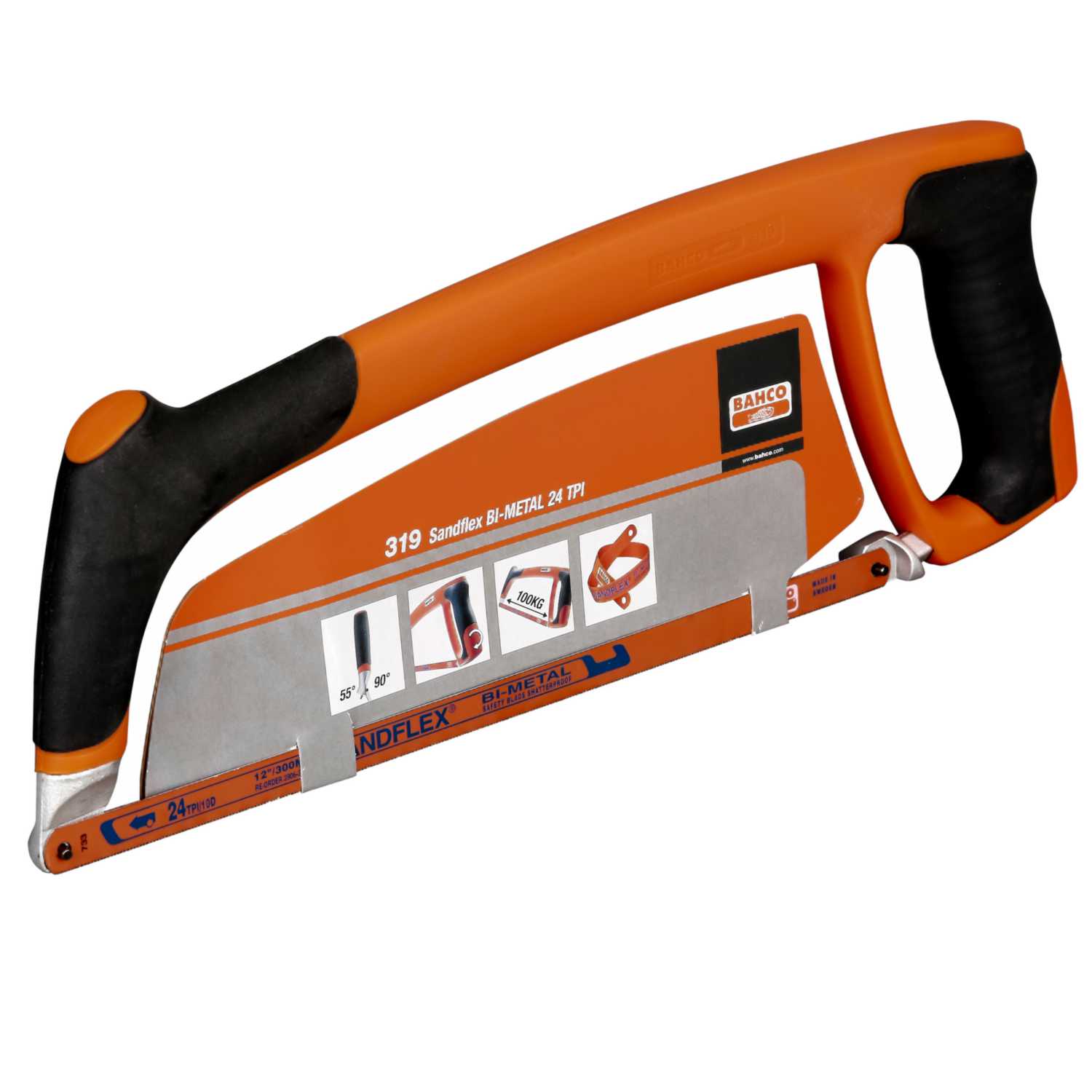 Bahco 300mm Professional Hacksaw Frame (319-PROM) | CEF