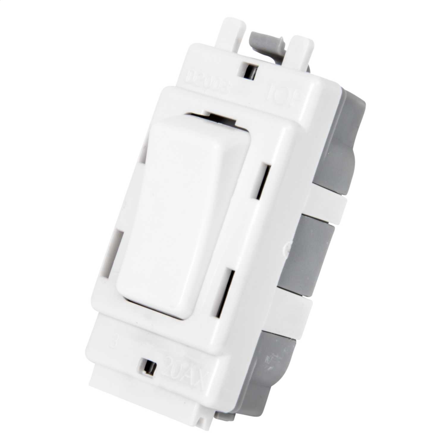 BG 20A Single Pole 2 Way Grid Switch (G12) | CEF