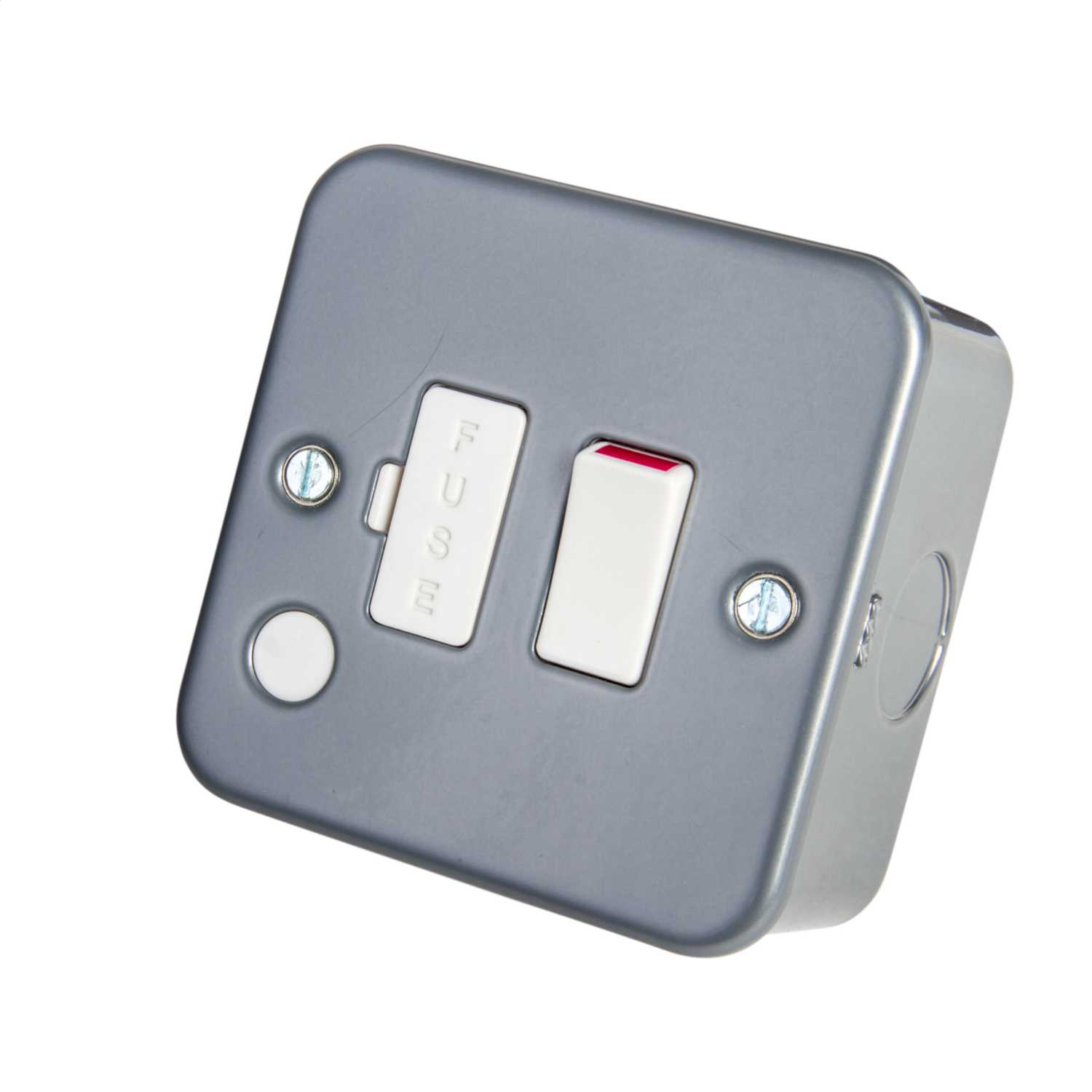 BG 13A DP Switched Fused Spur with Flex Outlet Metal Clad (MC550F) | CEF