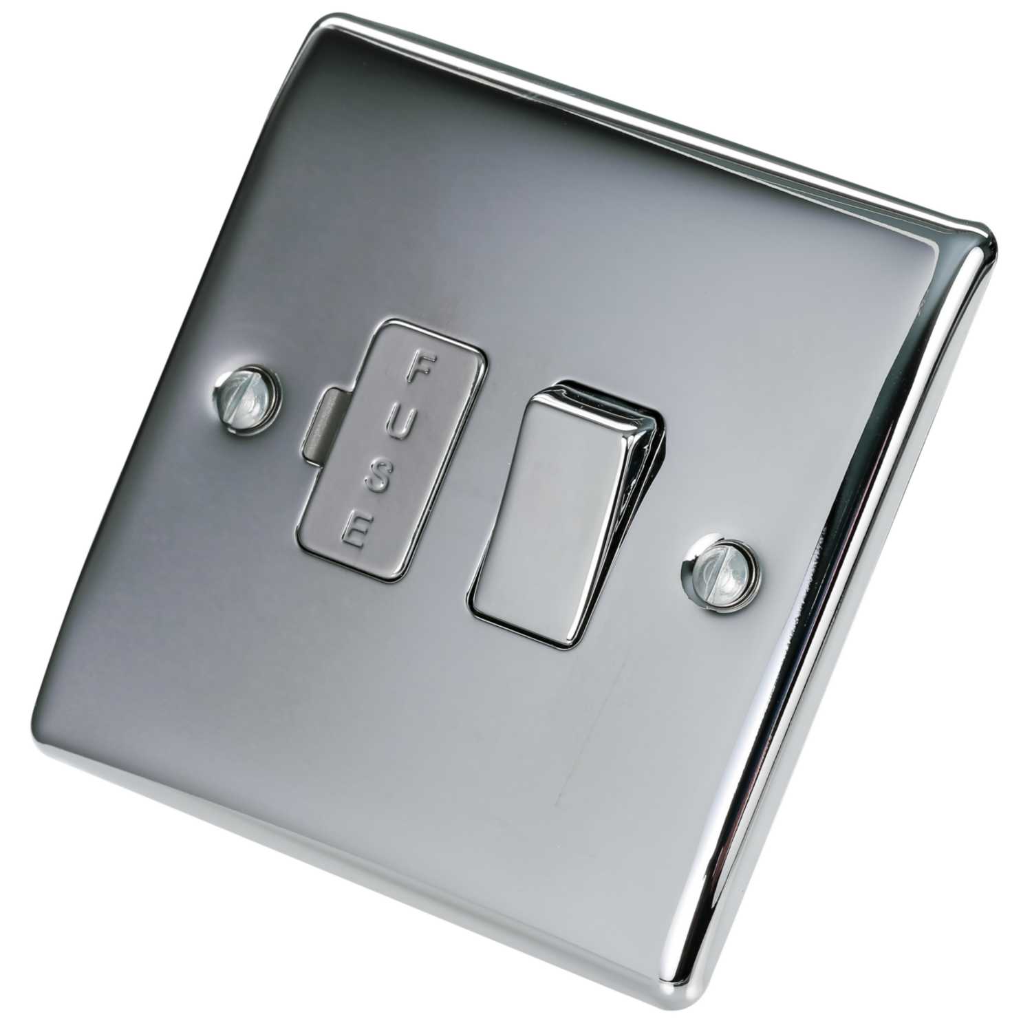 BG 13A Switched Fused Spur Polished Chrome (NPC50) | CEF BG 13A Switched Fused Spur Polished Chrome (NPC50) | CEF
