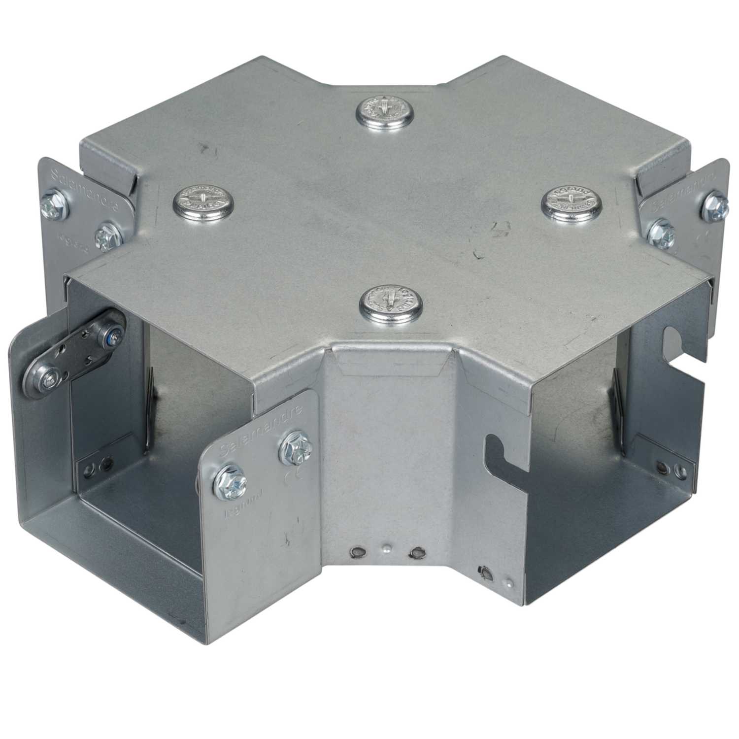 Salamandre 75mm x 75mm IP4X Crossover for Trunking (Sold in 1's ...