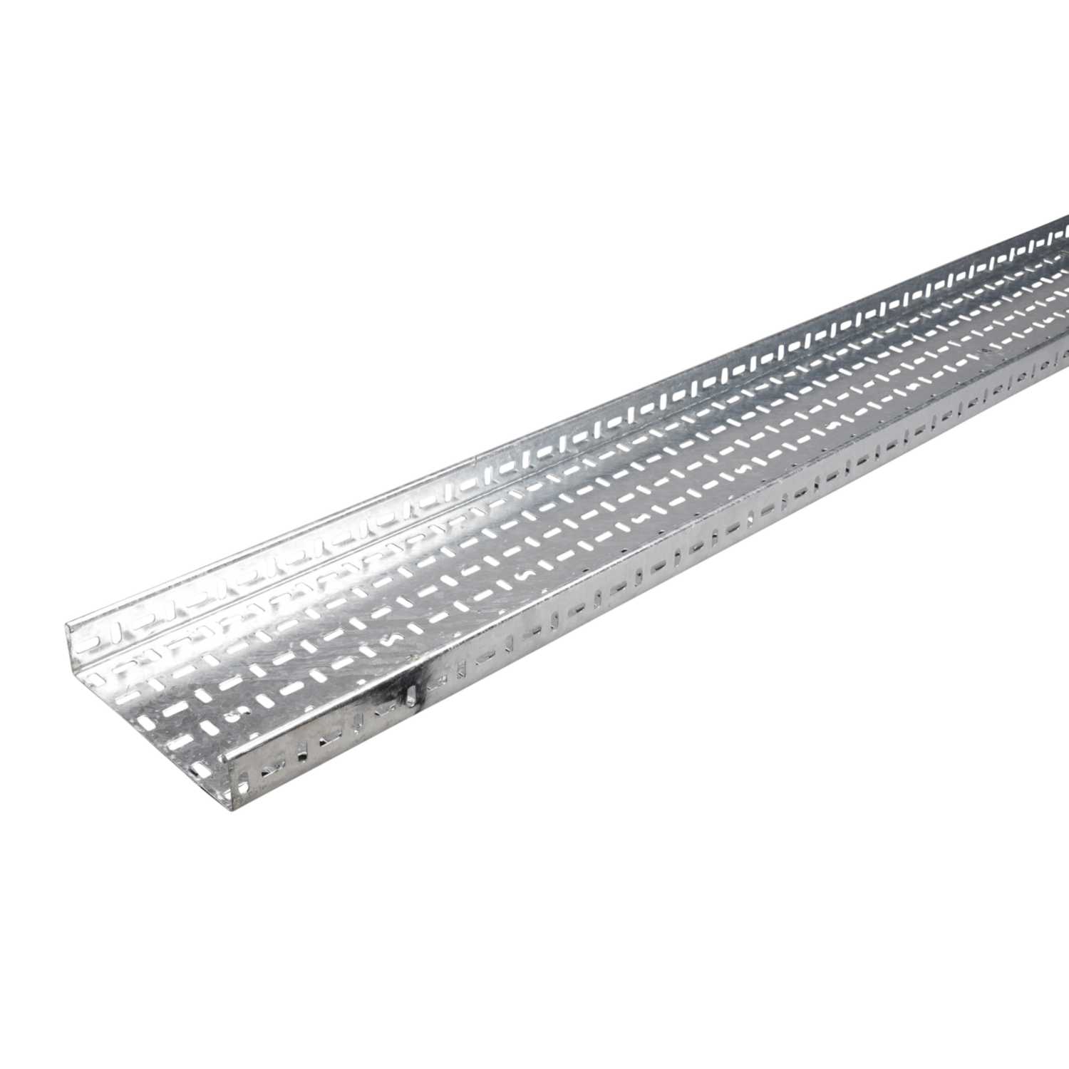 Swifts 225mm Hot Dipped Galv Return Flange Heavy Duty Cable Tray (3m ...