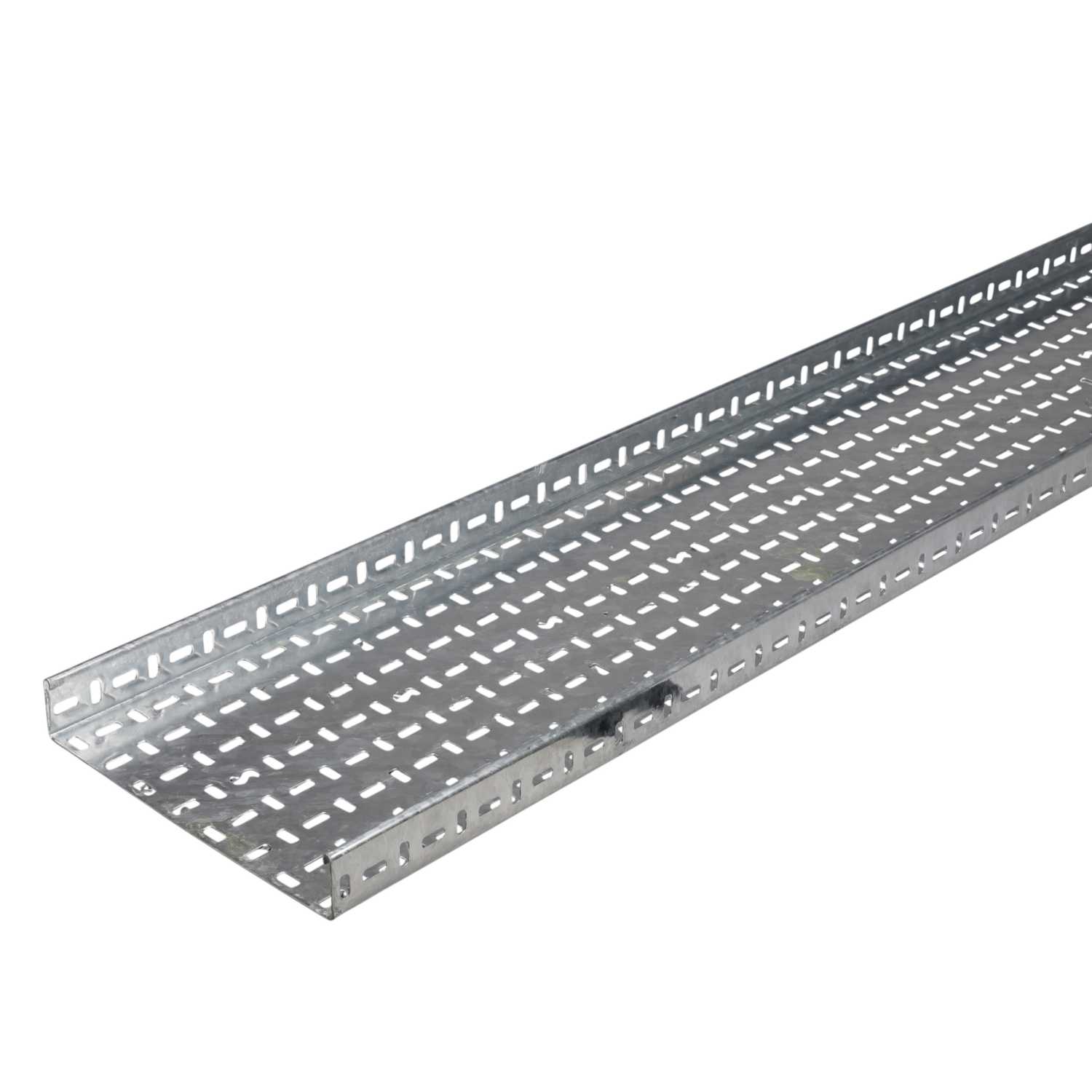 Swifts 300mm Hot Dipped Galv Return Flange Heavy Duty Cable Tray (3m ...
