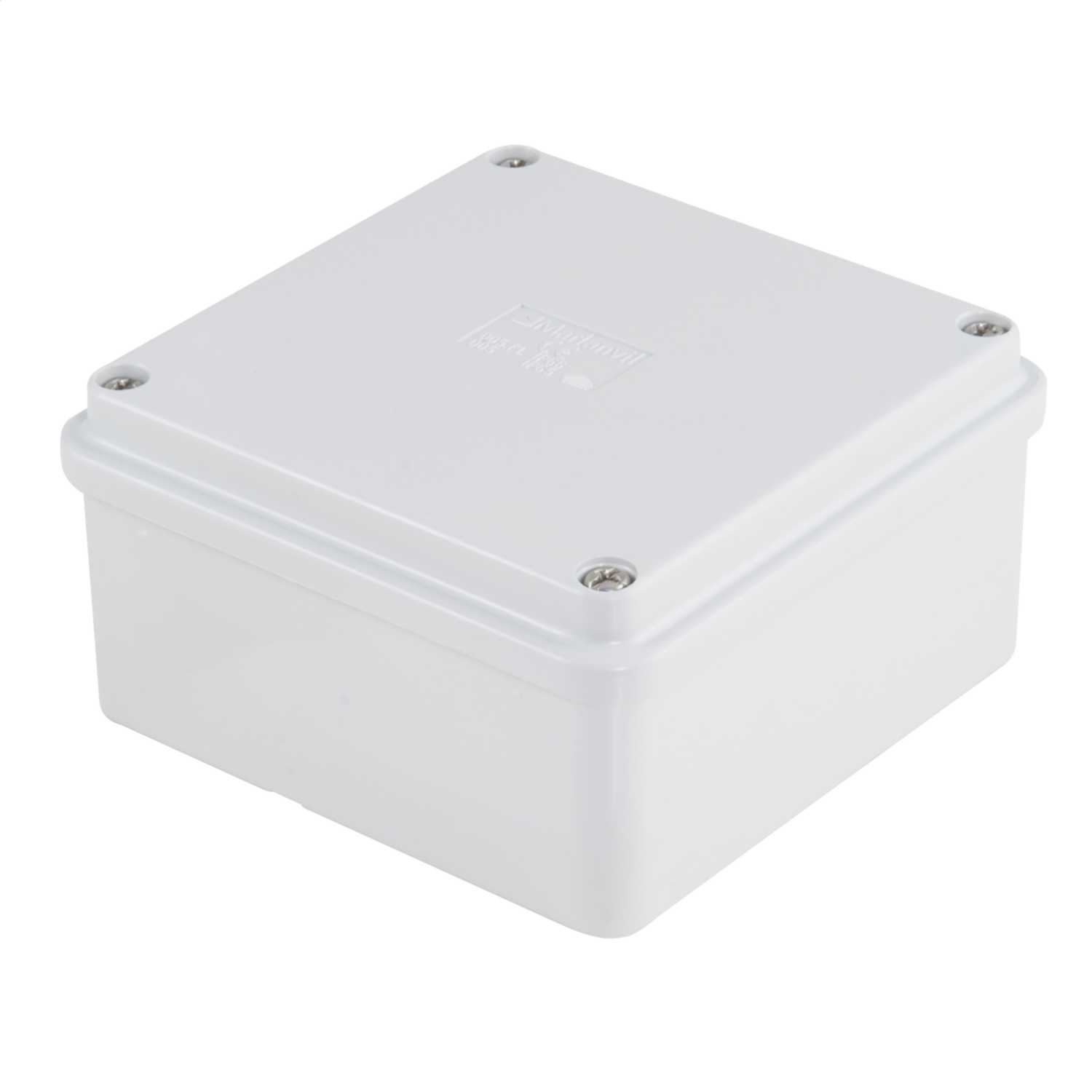MCG 100mm x 100mm x 50mm Plastic Adaptable Box Grey IP66 (005.PL) | CEF