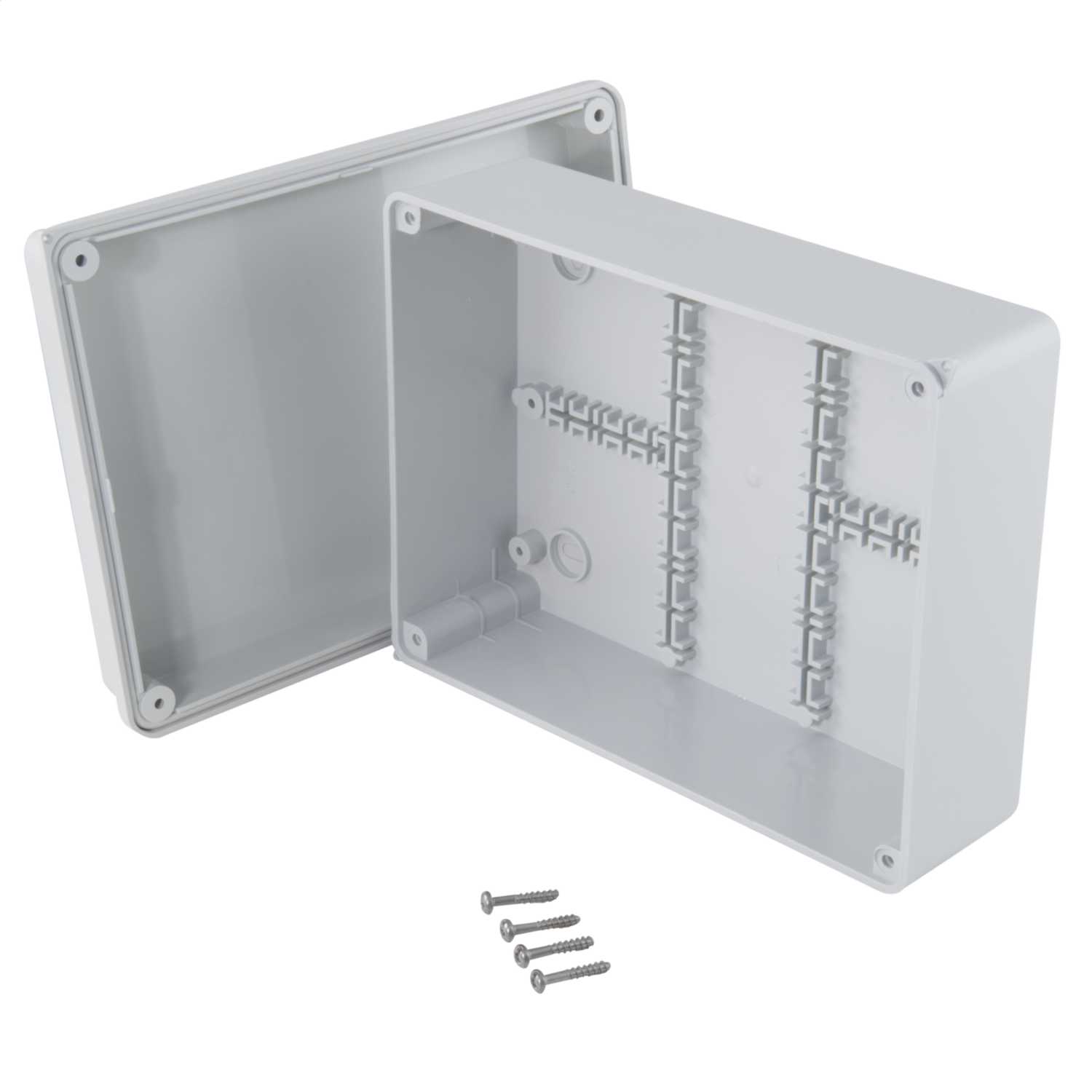 MCG 145mm x 190mm x 72mm Plastic Adaptable Box Grey IP66 (009.PL) | CEF