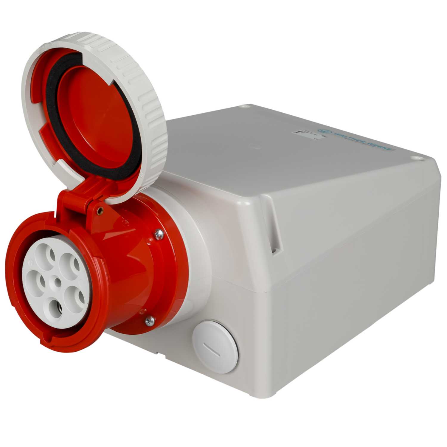 Walther 125A 3P+N+E 415V Wall Socket IP67 (1790K) | CEF