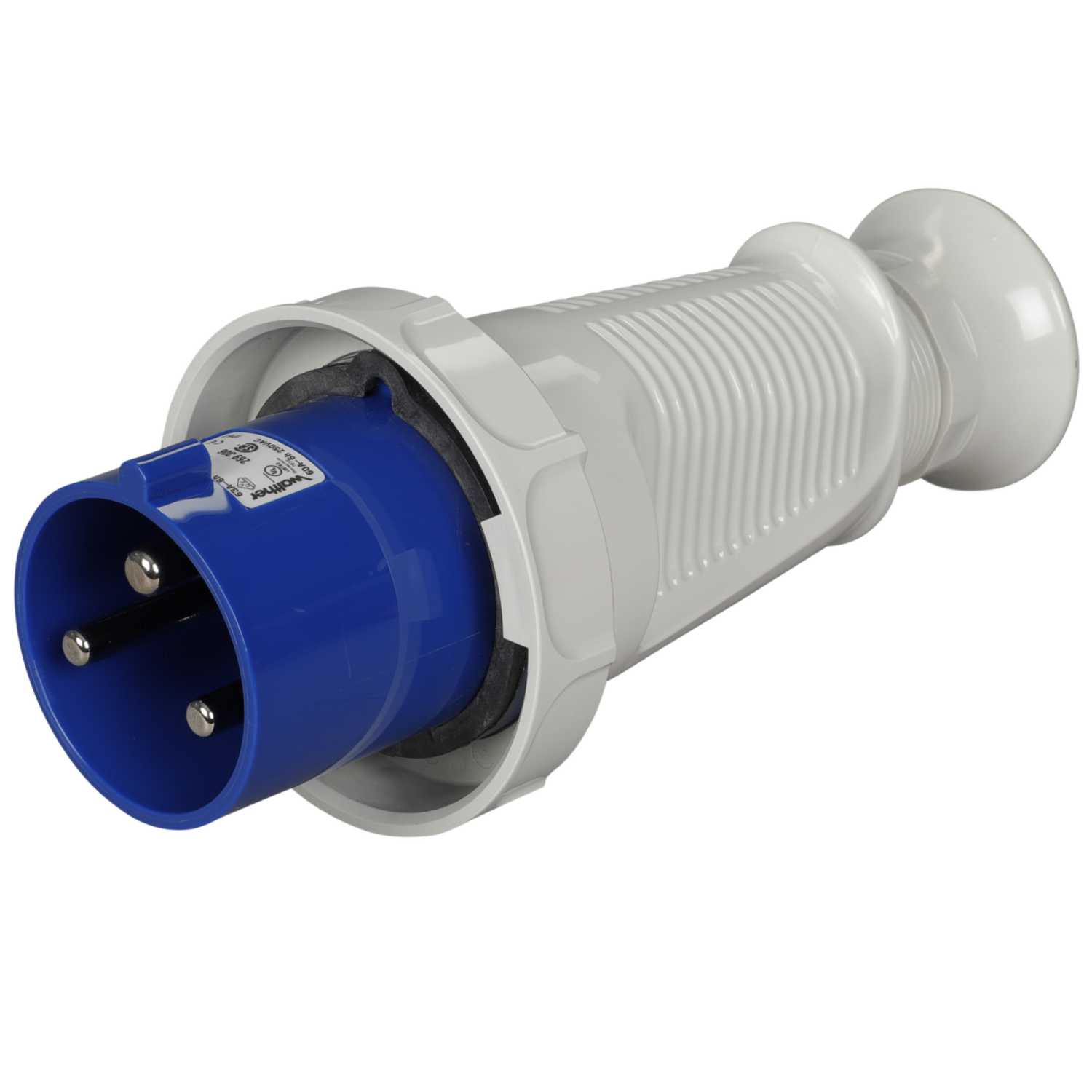 Walther 63A 2P+E 230V Plug IP67 (269306) | CEF