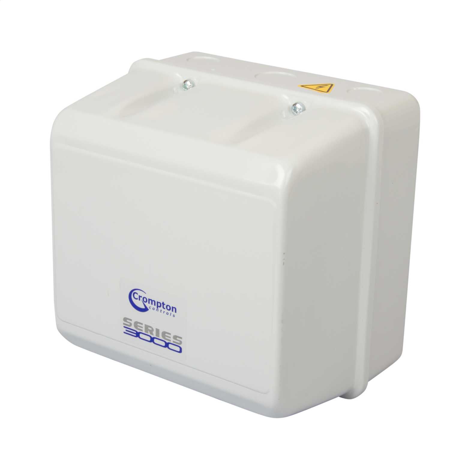 Crompton 184mm x 184mm x 149mm Metal Contactor Enclosure Din Rail IP55 ...