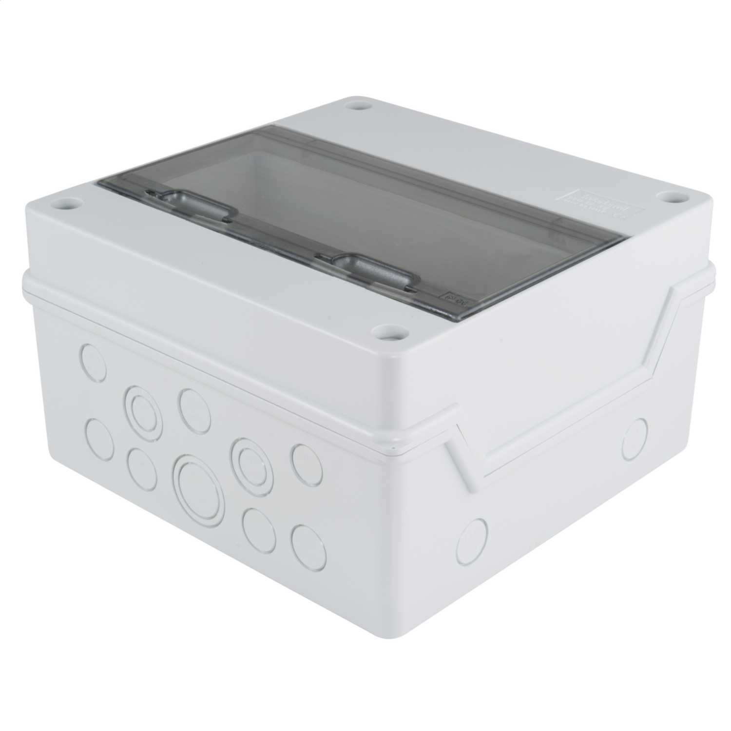 MCG 12 Module Insulated Enclosure with Access Window and Din Rail (920. ...