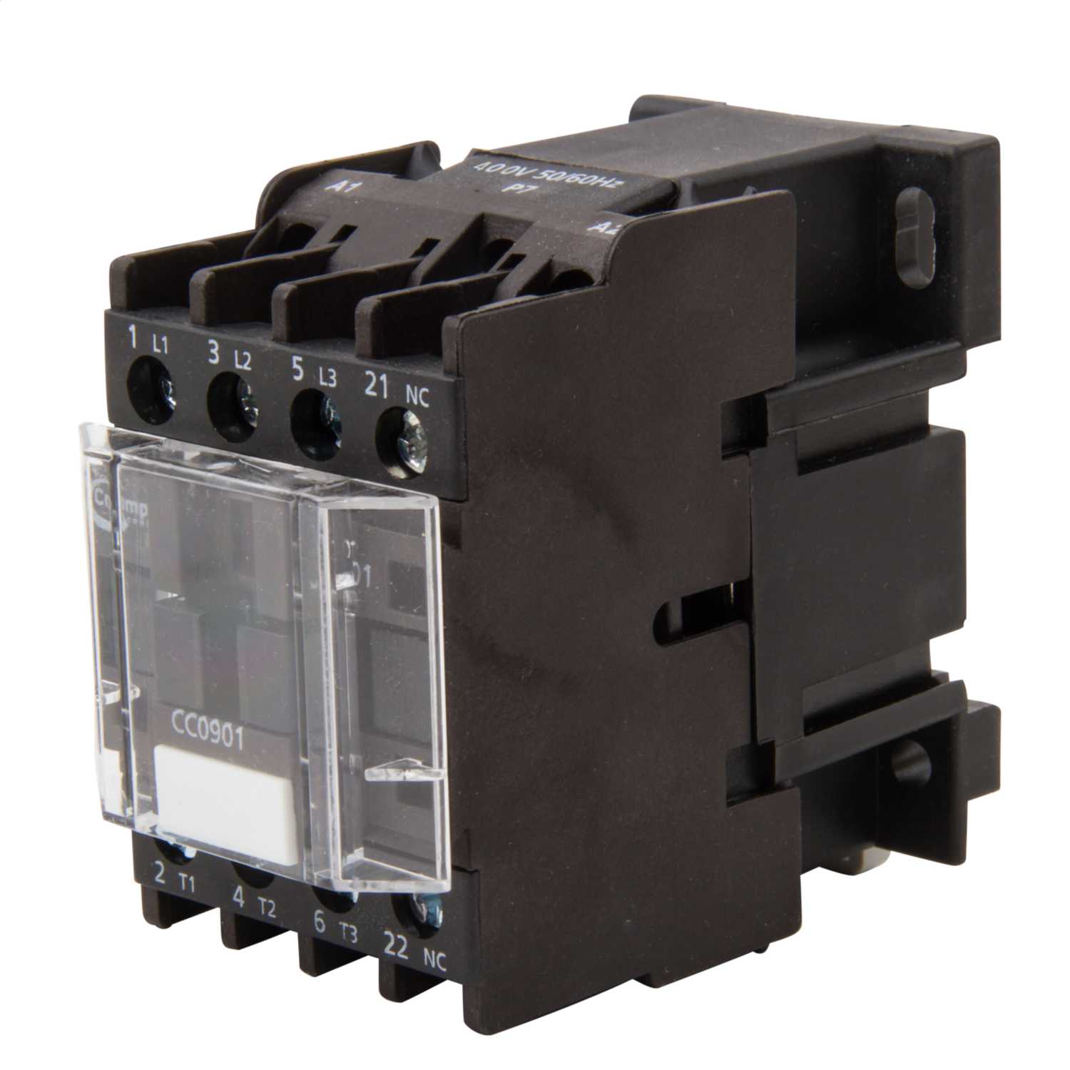 Crompton 5.5kW Contactor 3 NO Contacts 400V Coil 1 NC Aux (CC0901 400V ...