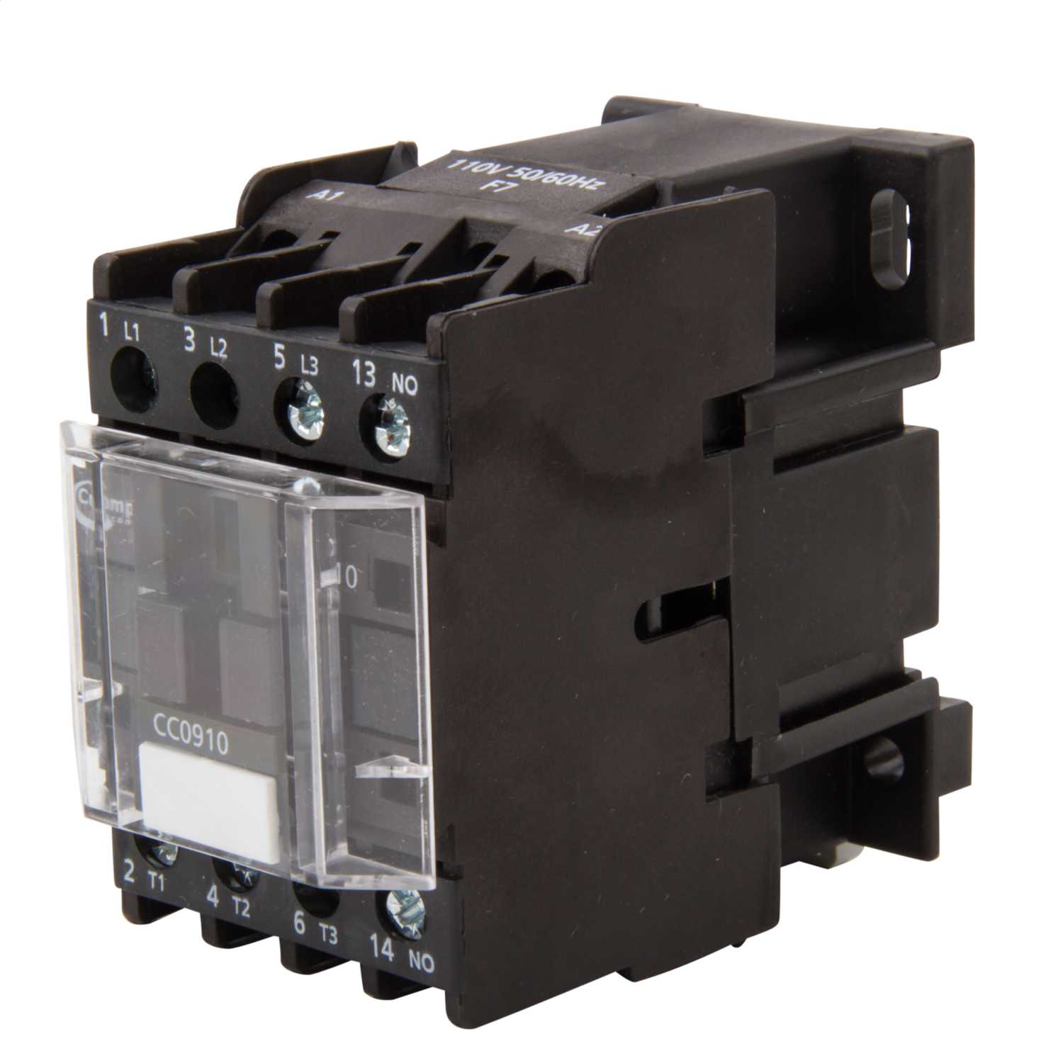 Crompton 5.5kW Contactor 3 NO Contacts 110V Coil 1 NO Aux (CC0910 110V ...