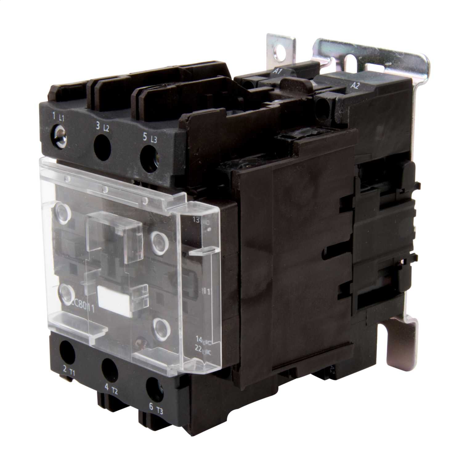 Crompton 55kW Contactor 3 NO Contacts 400V Coil 1 NO + 1 NC Aux (CC8011 ...