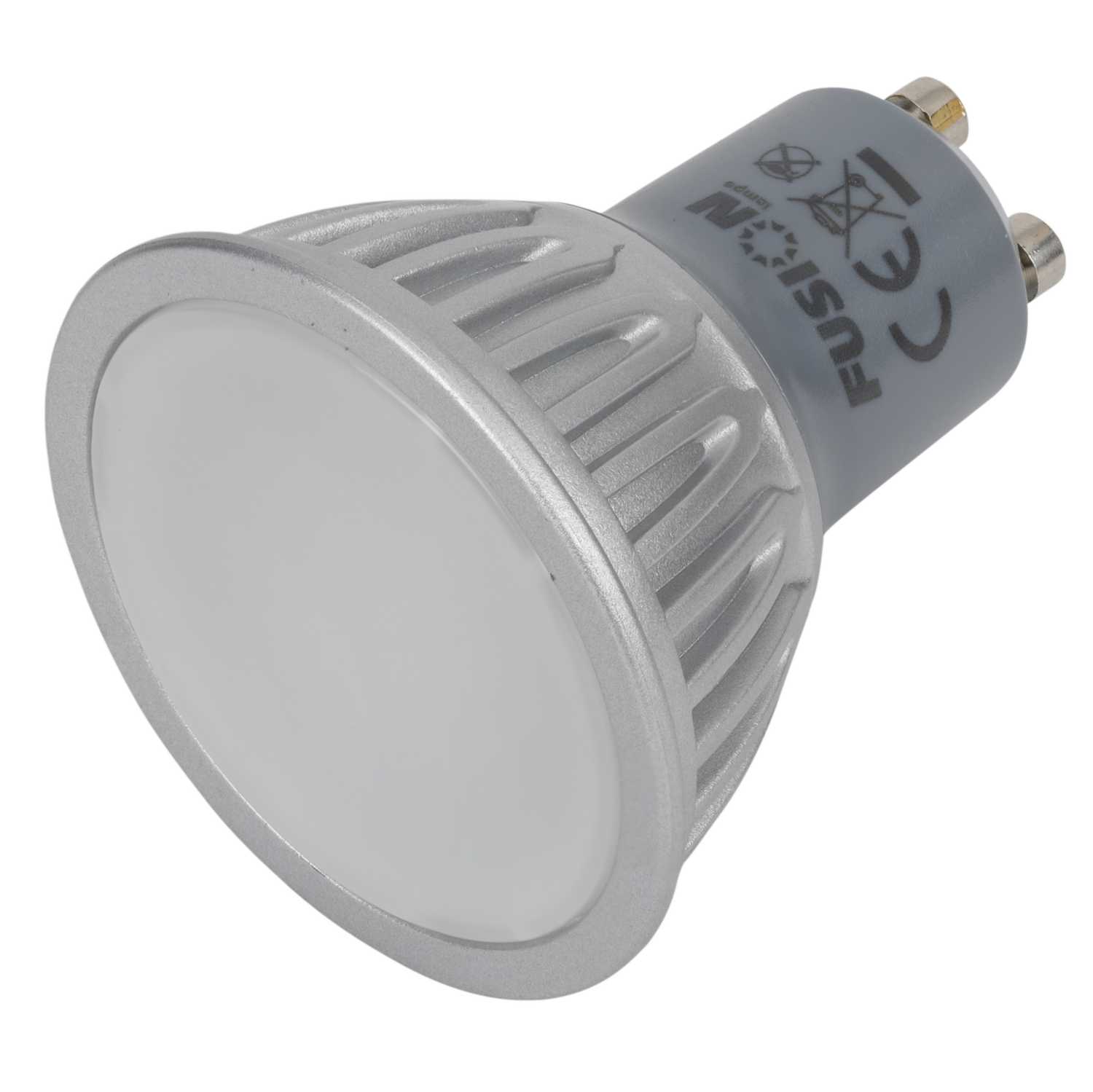 Fusion 5w Gu10 Led Non Dimmable Lamp Green Crledsmd Gr Cef
