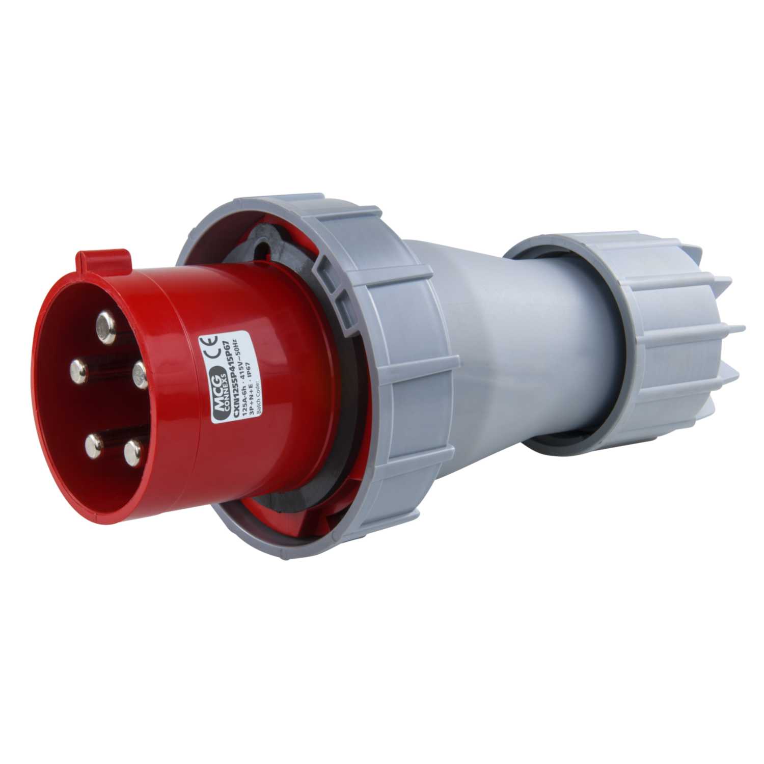 Connexs 125A 3P+N+E 415V Plug IP67 (CXN1255P415P67) | CEF