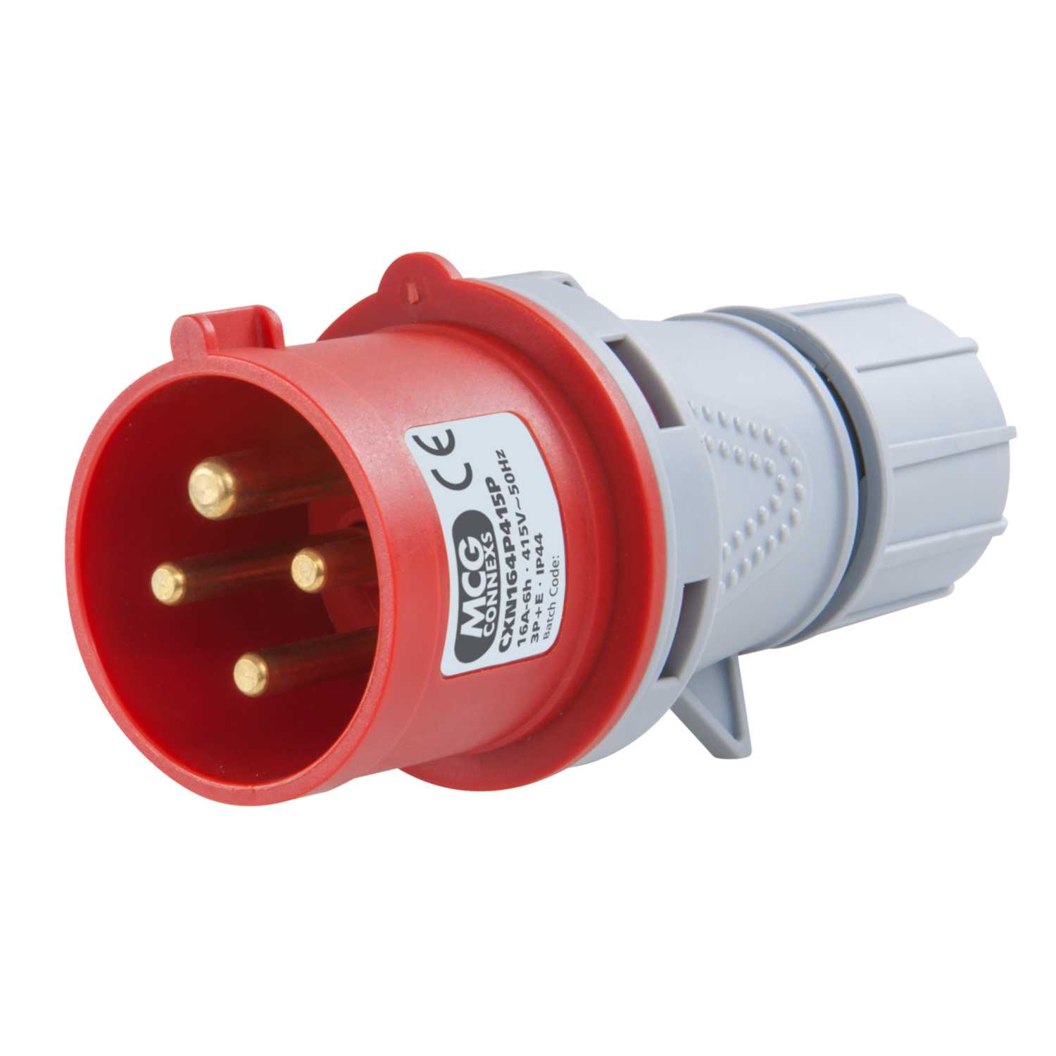 Connexs 16A 3P+E 415V Plug IP44 (CXN164P415P) | CEF