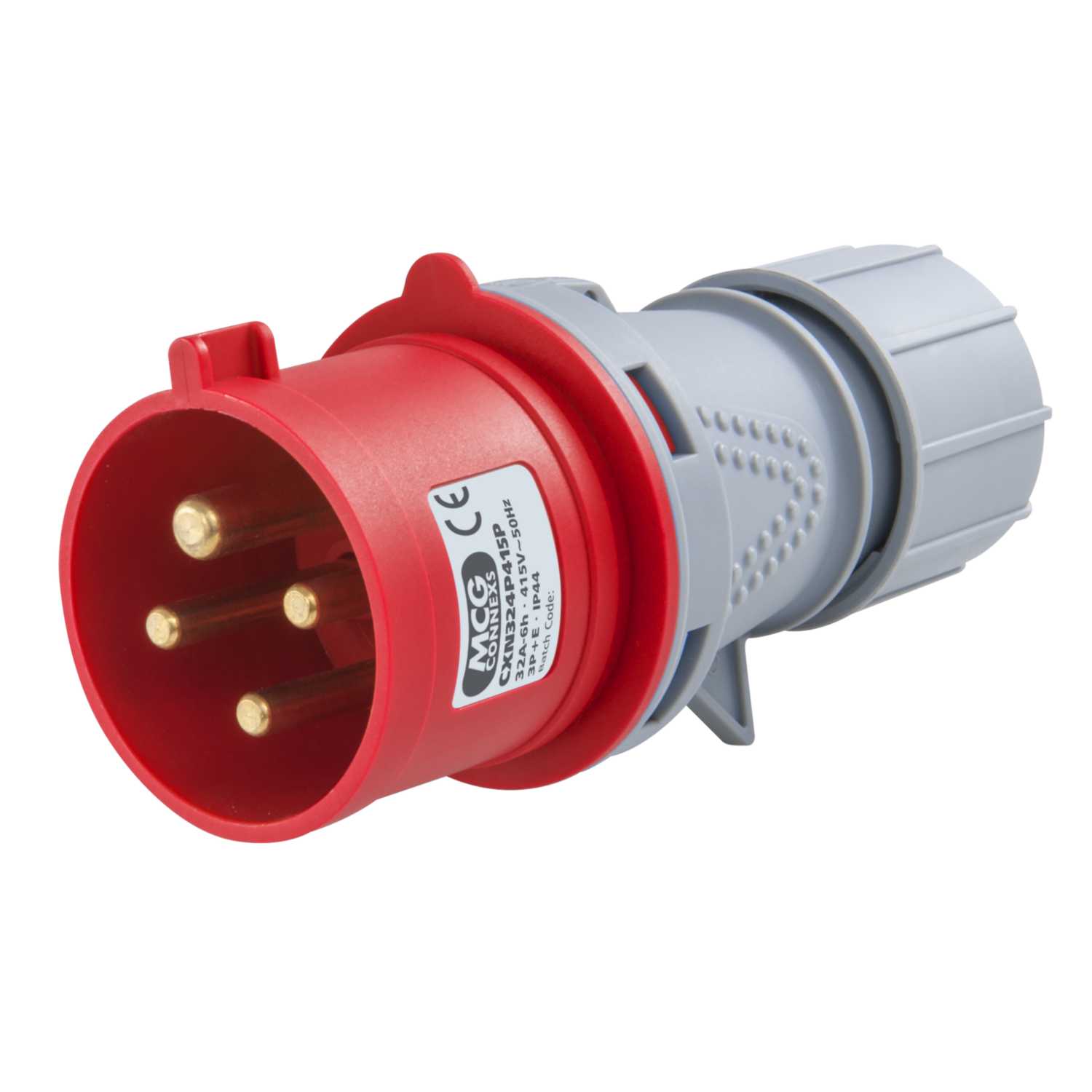 Connexs 32A 3P+E 415V Plug IP44 (CXN324P415P) | CEF