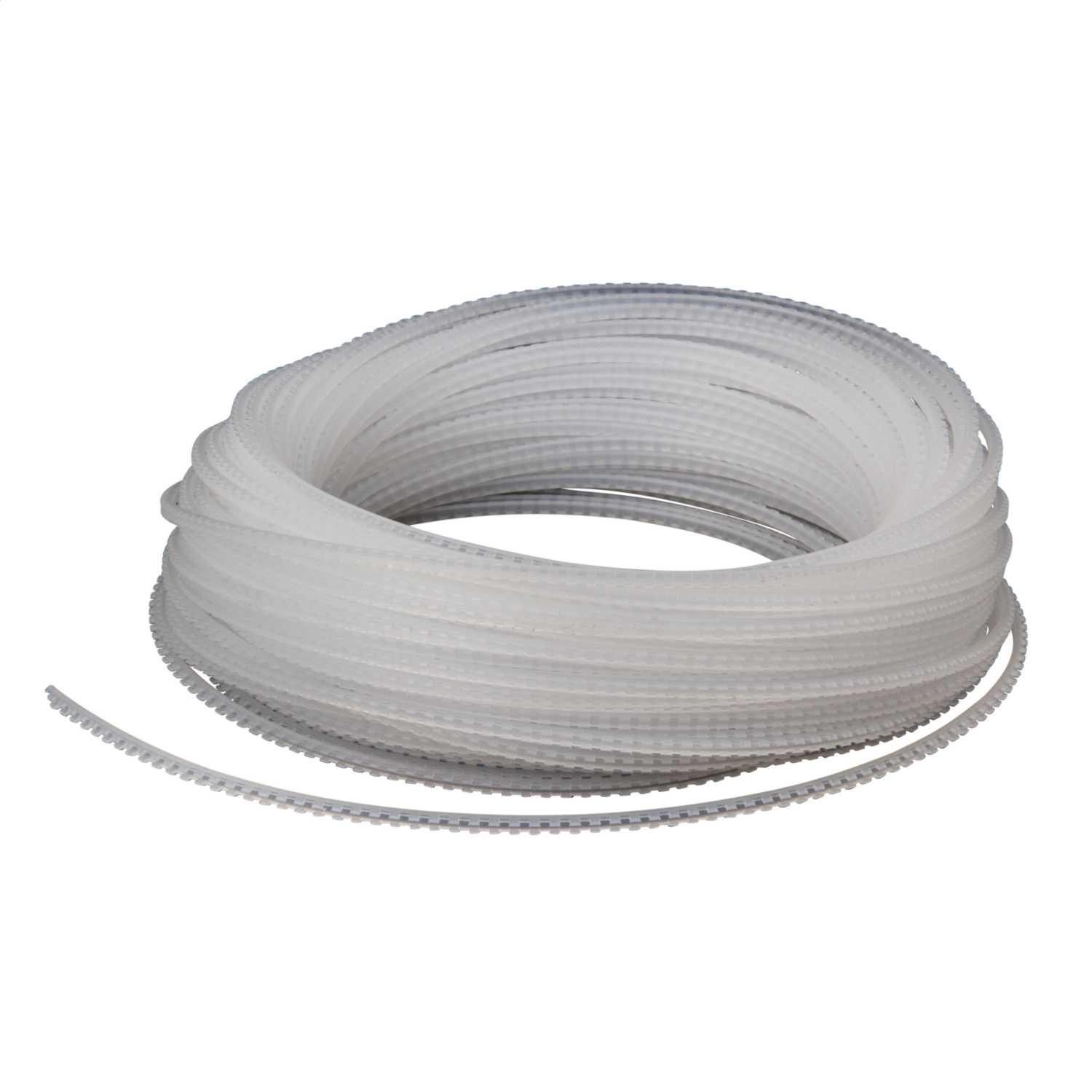 MCG 1.5mm Transparent Crenellated Grommet Strip (Pack of 30m) (DX1.5C ...