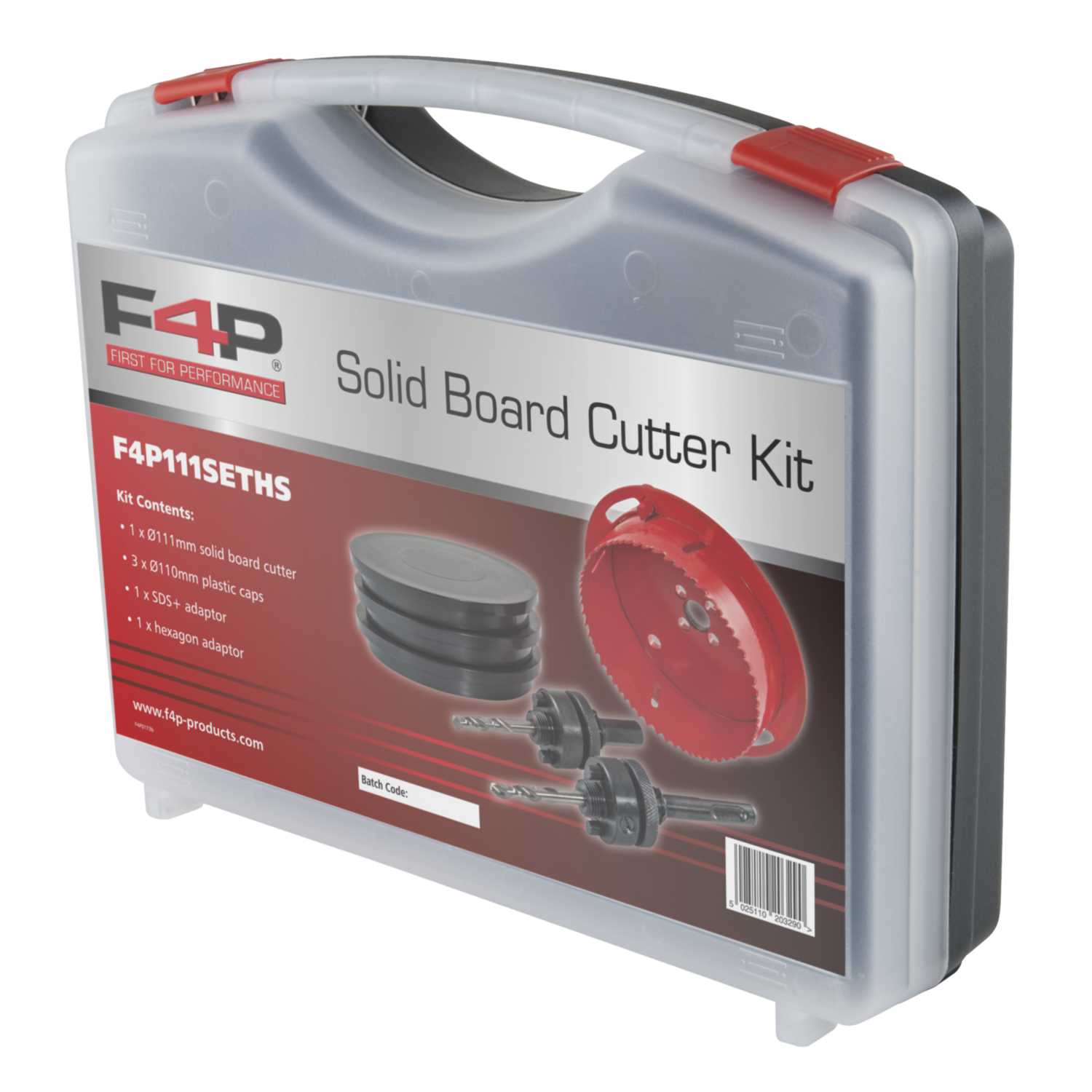 F4P 111mm Solid Board Cutter Kit (F4P111SETHS) | CEF