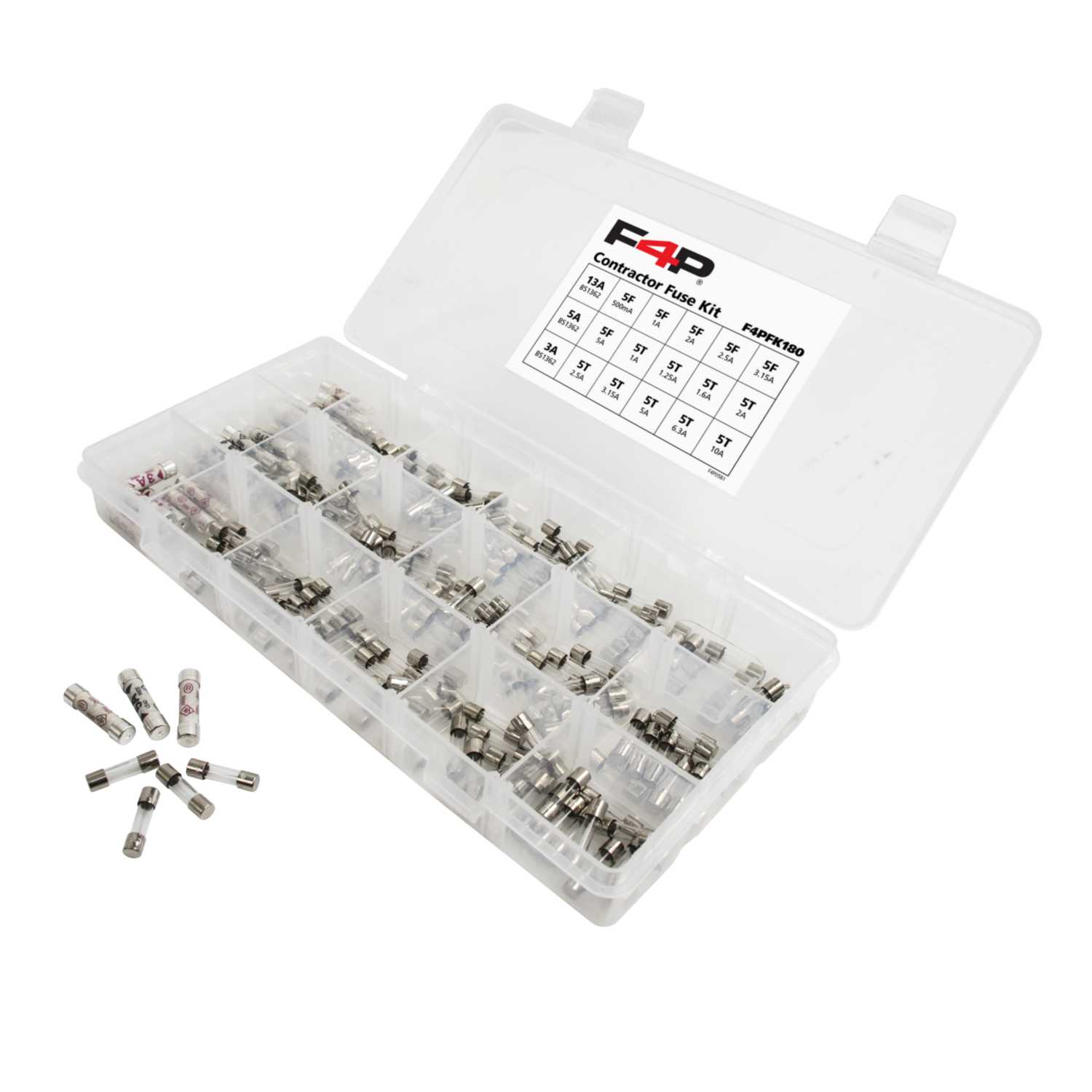 F4P 180 Piece Essential Fuse Kit (F4PFK180) | CEF