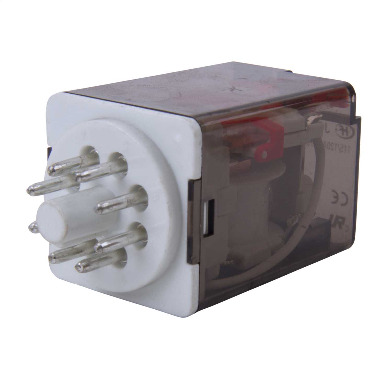 MCG 8 Pin 120V AC 10A 2 Pole Changeover Plug In Relay (JQX10-A120-2) | CEF