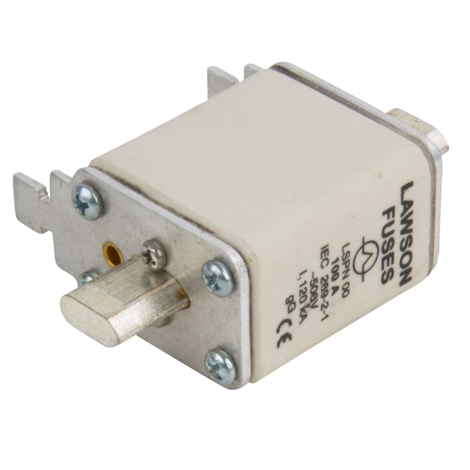 Lawson 100A NH00 Square Bodied Fuse (Sold in 1's) (NH00/100) | CEF