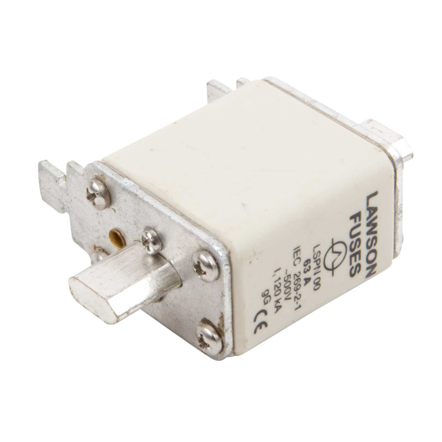 Lawson 63A NH00 Square Bodied Fuse (Sold in 1's) (NH00/63) | CEF