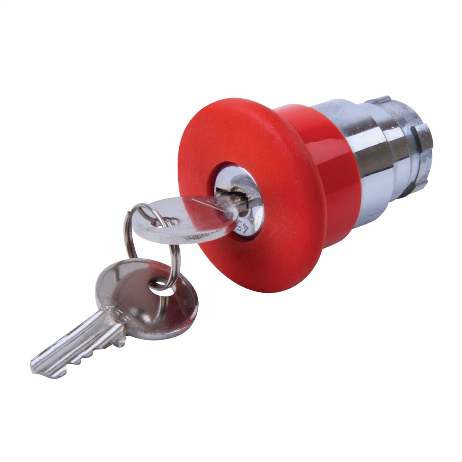 Crompton Emergency Stop Mushroom Head Key Release Pushbutton Red ...