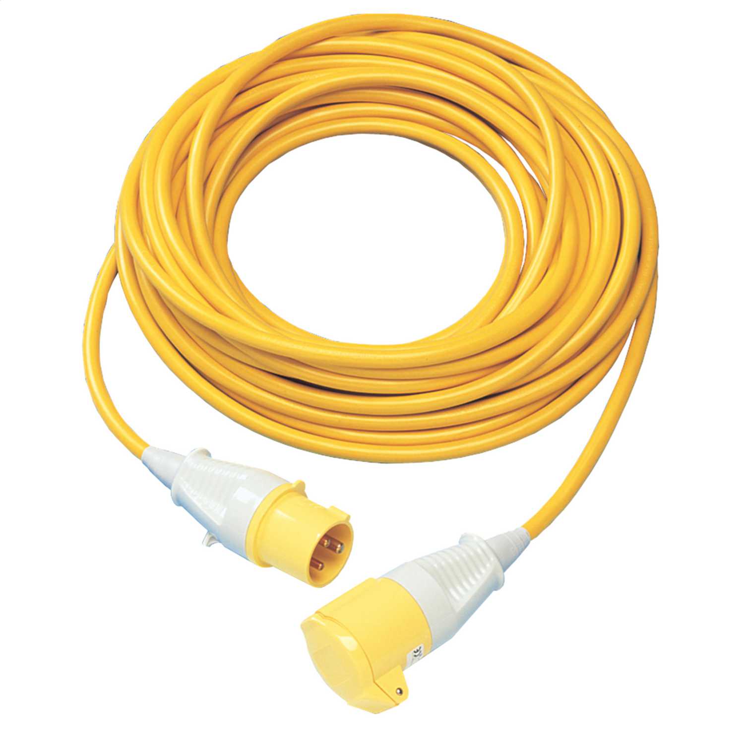 MCG 1.5mm 110V 14m Yellow Site Extension Lead (SEL1415 110V) | CEF