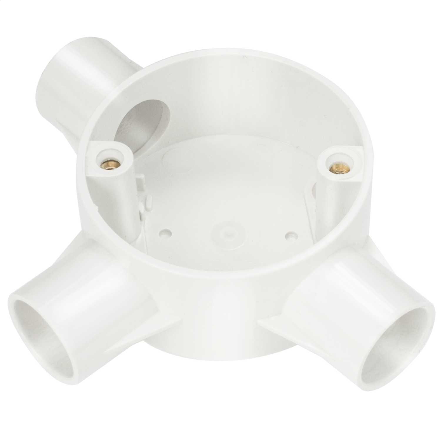 Centaur 20mm PVC Conduit Tee Box White (Sold in 1's) (20 CRB 5W) | CEF