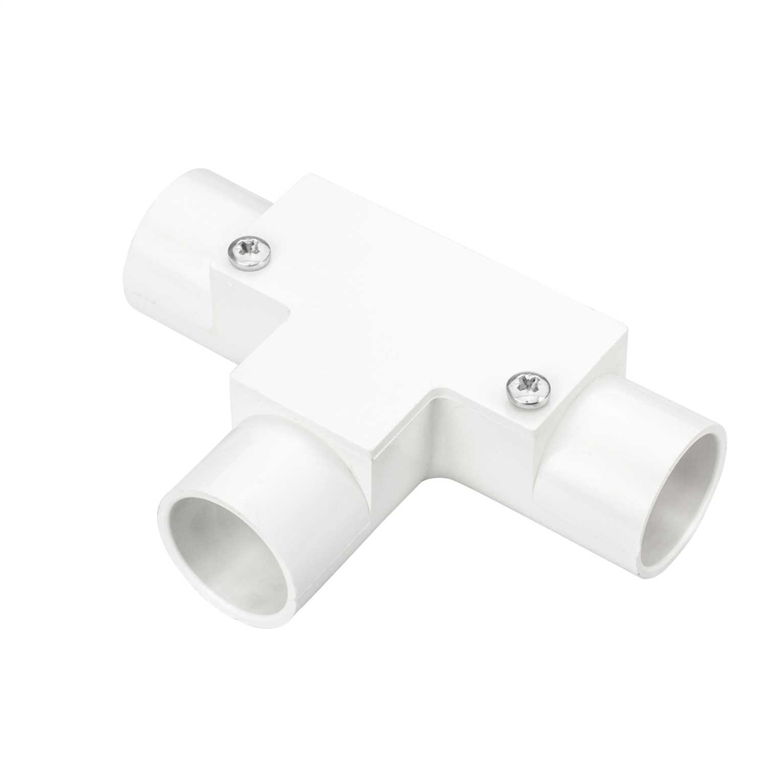 Centaur 25mm PVC Conduit Inspection Tee White (Sold in 1's) (CIT 25W) | CEF