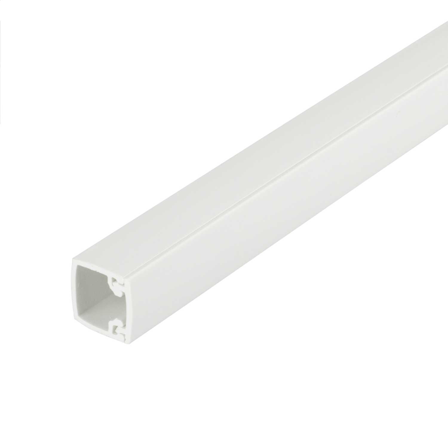 Centaur 16mm x 16mm PVC Mini Trunking White (3m Length) (CMT 1W) | CEF