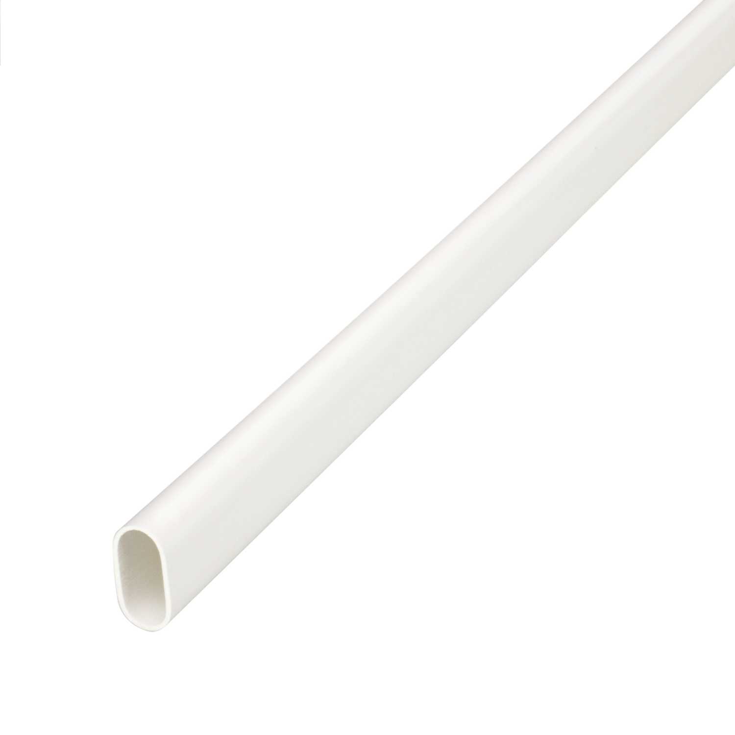 Centaur 20mm PVC Oval Conduit White (3m Length) (OCO 750W) | CEF