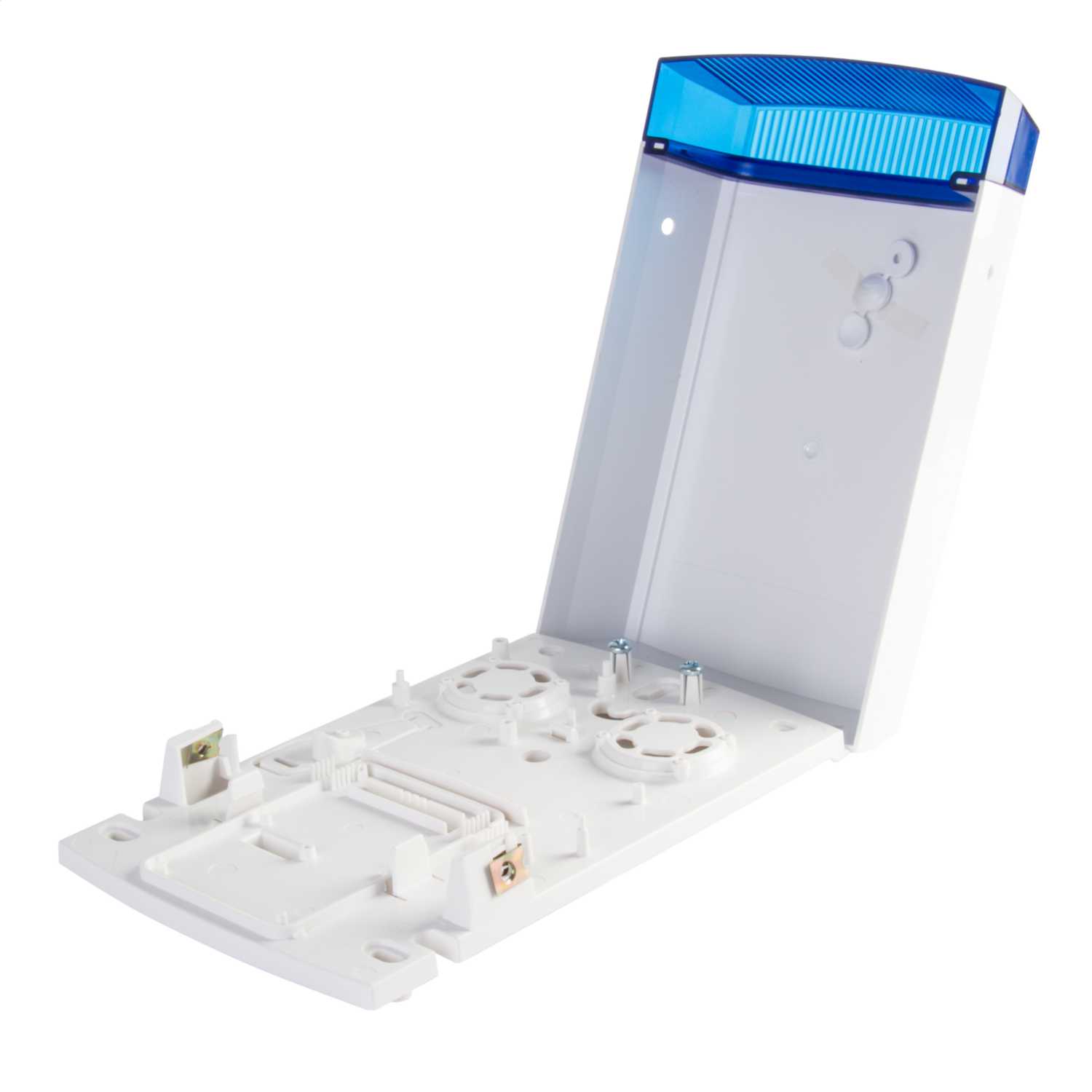 Texecom Odyssey 1E Dummy External Sounder and Strobe White with Blue ...