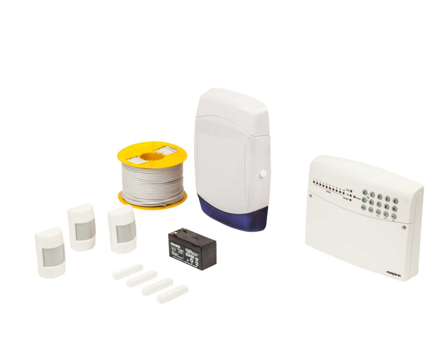 Challenger 10 Zone Alarm LED Kit with On Board Keypad (APF10KIT) | CEF