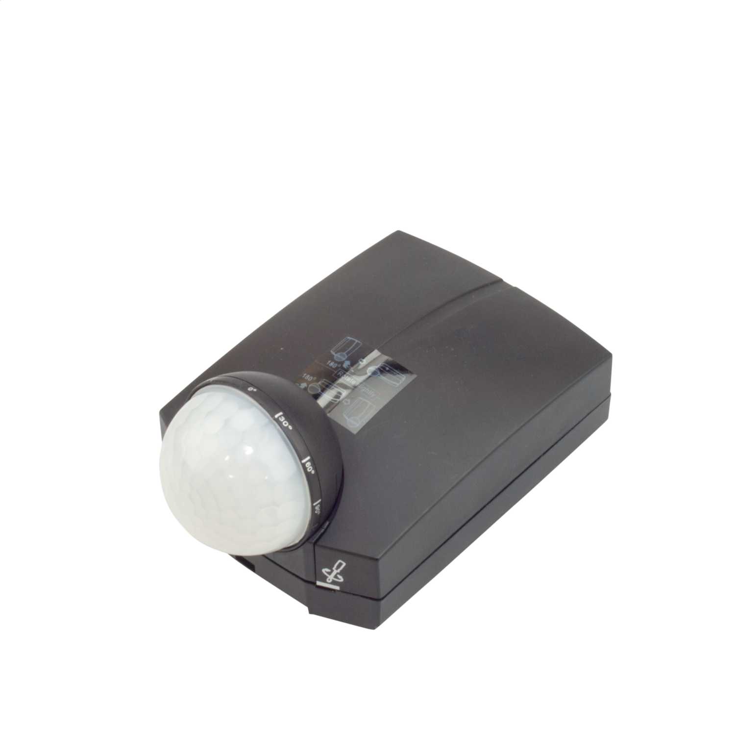 Challenger 270° Ceiling / Wall PIR Detector Black (SL03B) | CEF