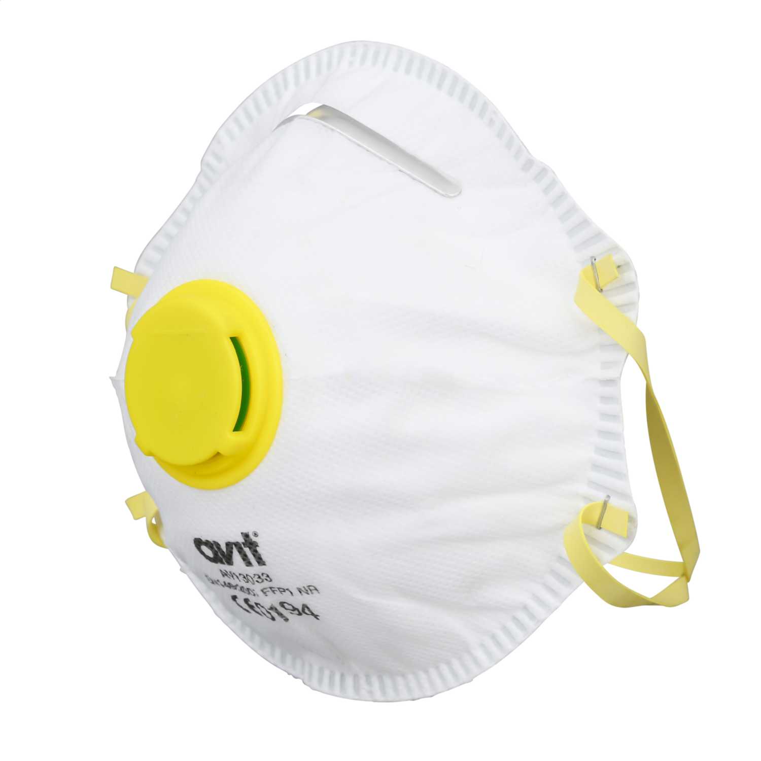 CK P1 Premium Disposable Mask with Valve White (Pack of 1) (AV13033) | CEF