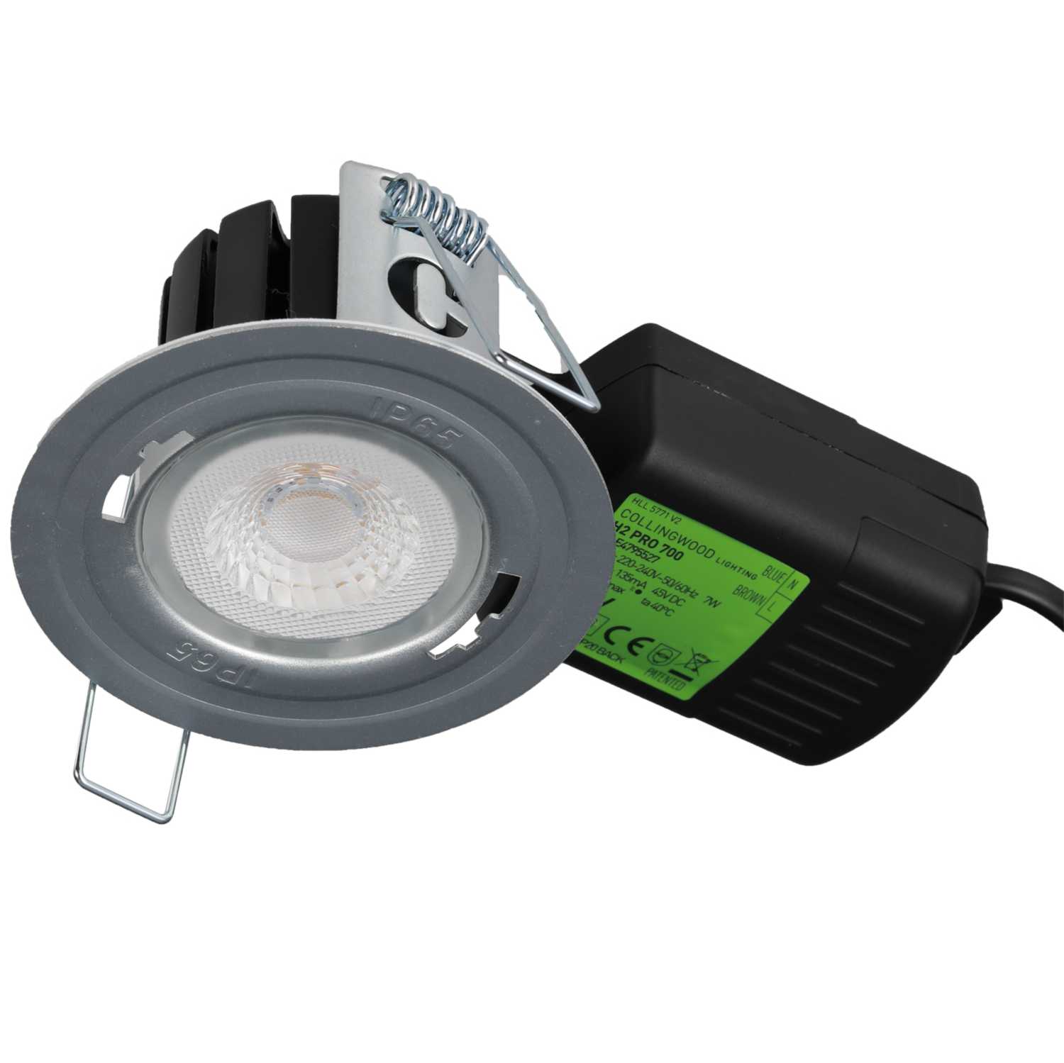 Collingwood H2 Pro 550 5.2W 70° LED Dimmable Fire Rated Downlight 3000K ...
