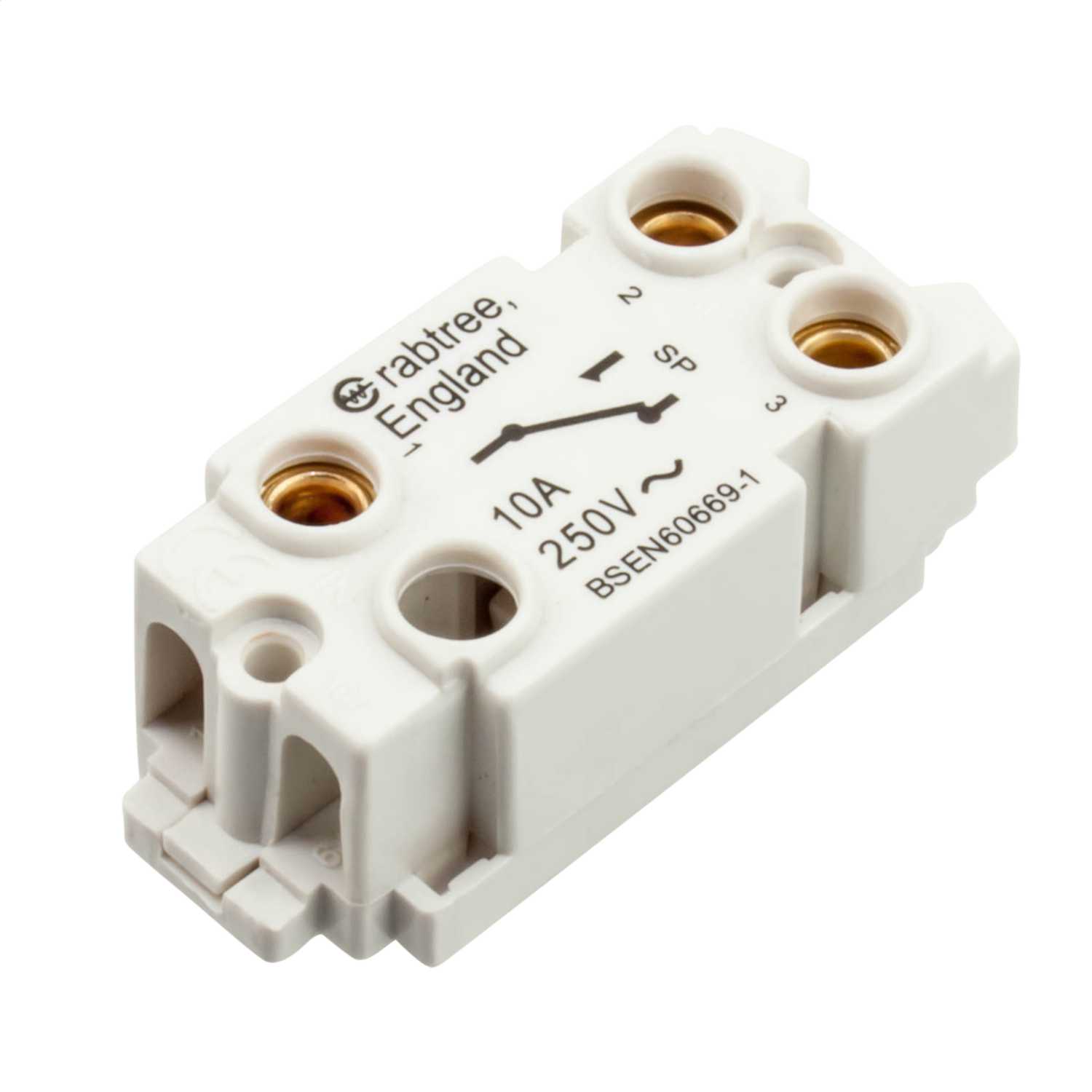 Crabtree 10A Retractive Grid Switch (4489) | CEF