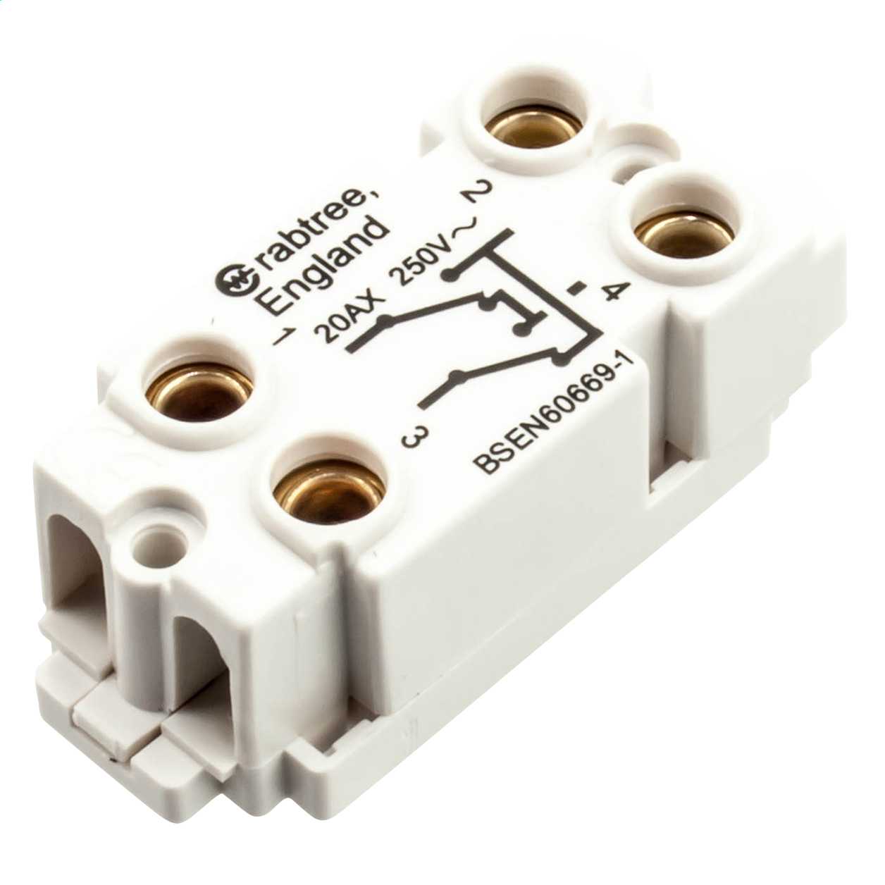 Crabtree 20A Intermediate Grid Switch (4535) | CEF