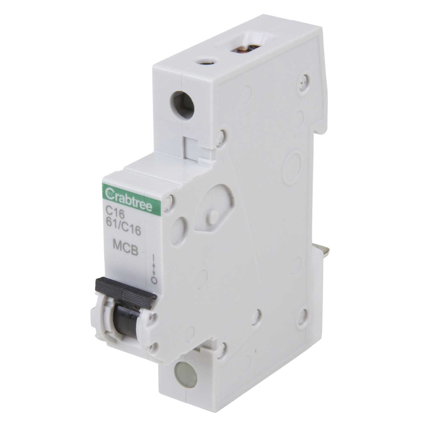Crabtree Starbreaker 16A Single Pole 6kA C Curve MCB (61/C16) | CEF
